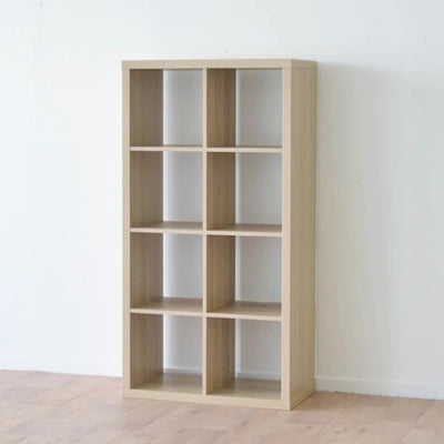 KALLAX 2x4, 77x147cm, White stained oak effect– Home Swede Home