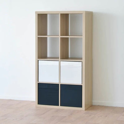 KALLAX 2x4, 77x147cm, White stained oak effect– Home Swede Home