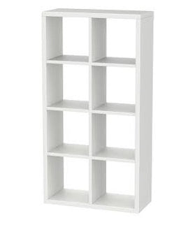 FLYSTA Shelving unit, 69x132cm, White– Home Swede Home