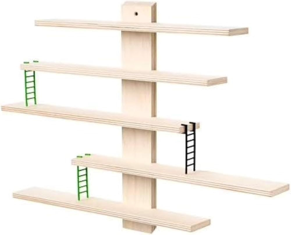 LUSTIGT Wall shelf, 37x37cm– Home Swede Home