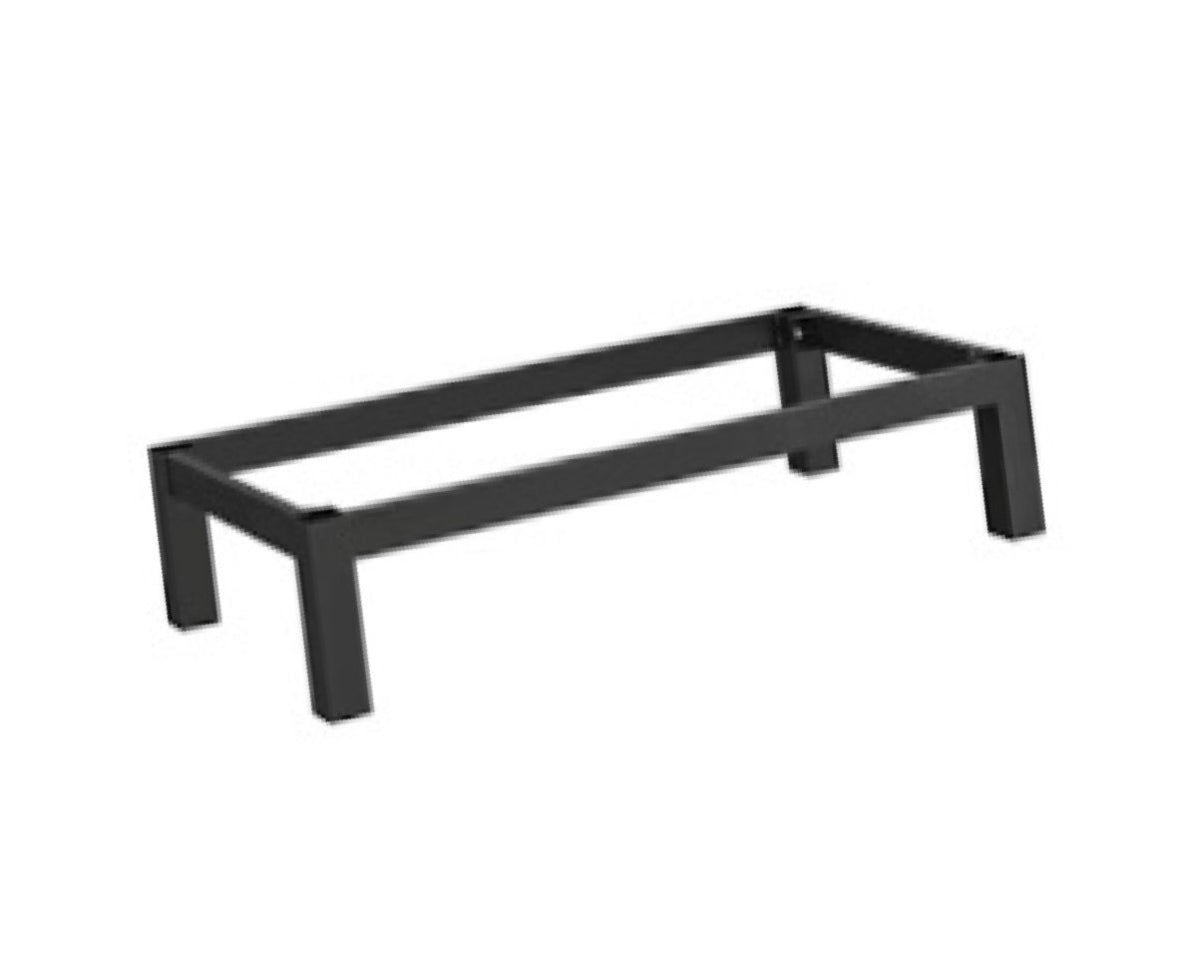 KALLAX steel leg frame, Black, 77cm units (2 blocks) – Home Swede Home SA