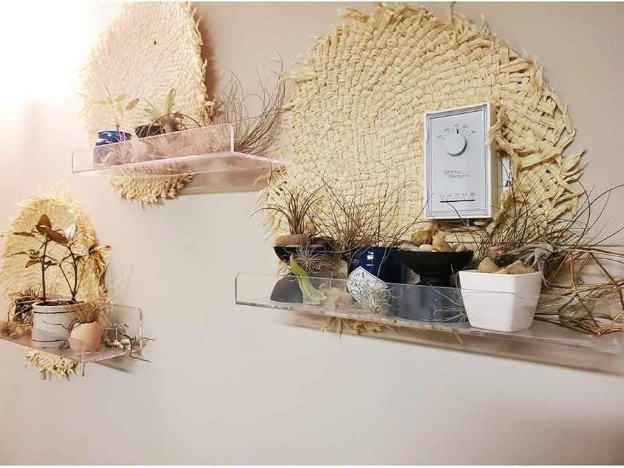 MELLOSA Picture ledge, 60cm, Transparent – Home Swede Home